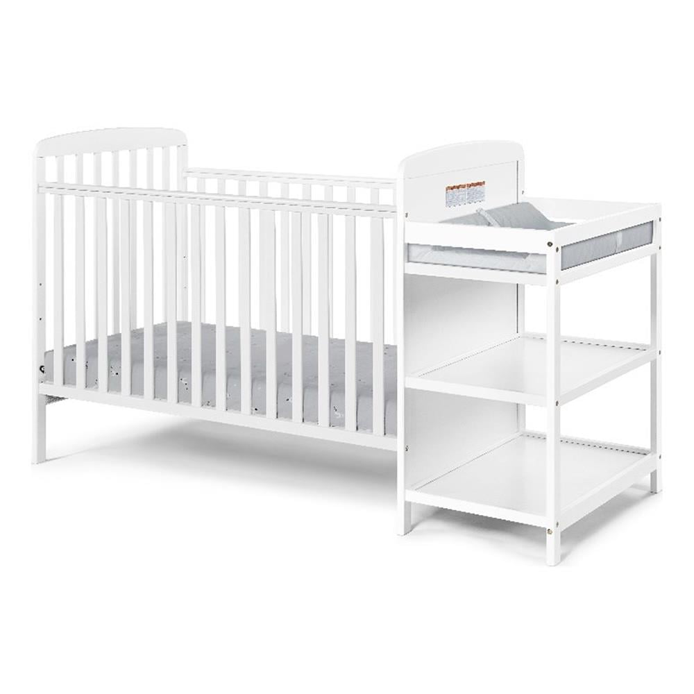 Cuna Convertible 3 en 1 con Cambiador o cama niños pequeños, cambiador ...